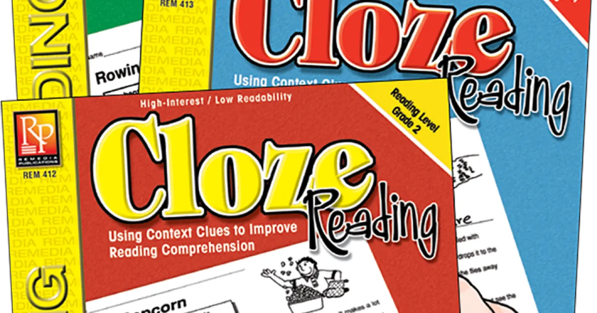 Cloze Reading (4-Book Set)