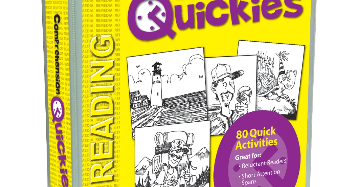 Comprehension Quickies (Binder & Resource Downloads)
