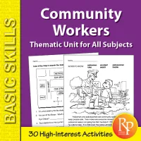 Community Helpers: Thematic Skill-Builder Unit for All Subjects (eBook)