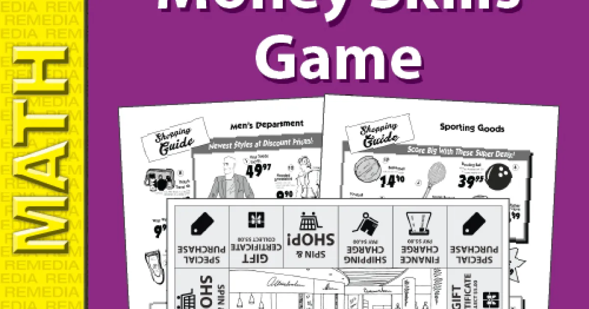 Department Store Math: Consumer Money Skills Game