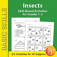 Insects: Thematic Skill-Based Activities for Grades 1-2 (eBook)