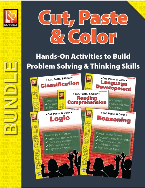 Cut, Paste, & Color (Bundle)