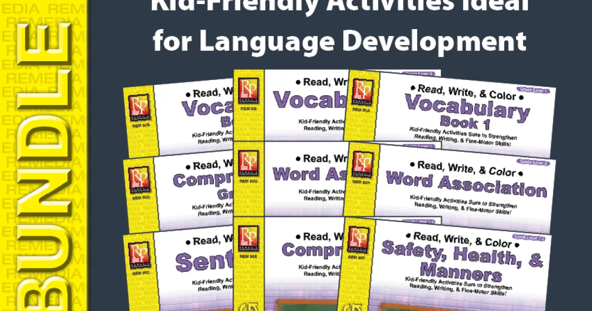 Read, Write, & Color (Bundle)