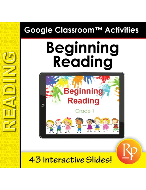 Google Classroom™ Activities: Beginning Reading Passages for Reading ...