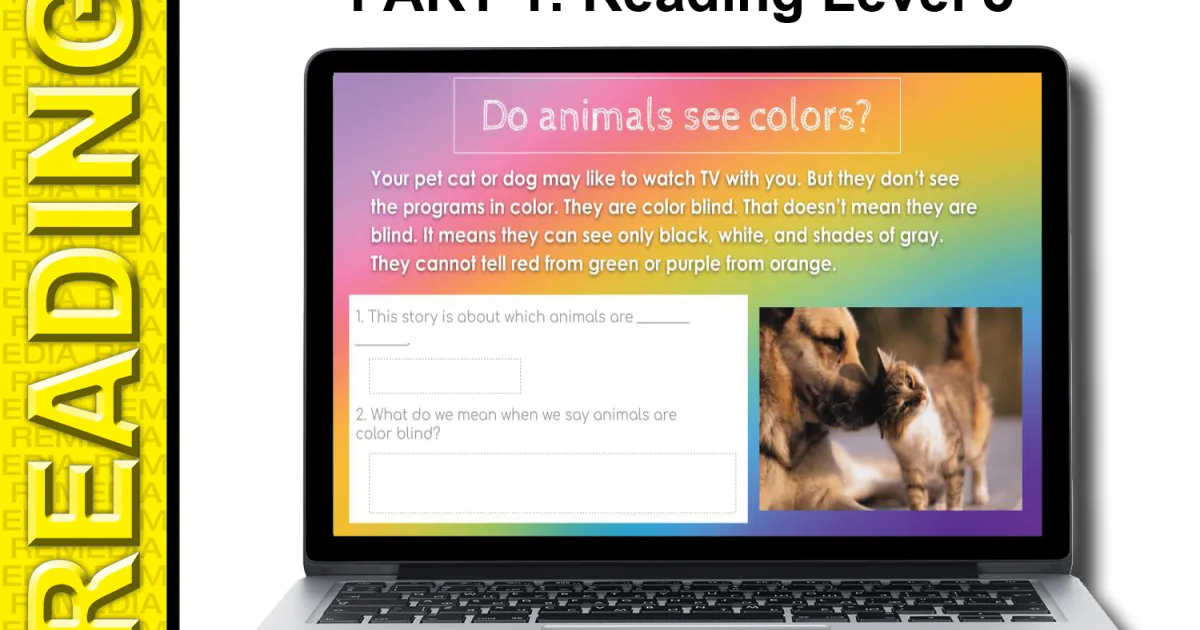 HIGH INTEREST READING Wonder Stories Level 3.1 Google Slides™ Distance ...
