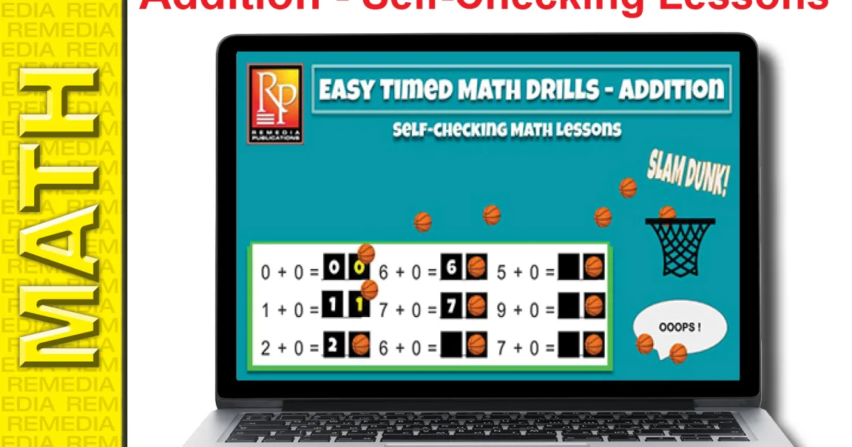 Google Classroom: Easy Timed Math Drills - Addition