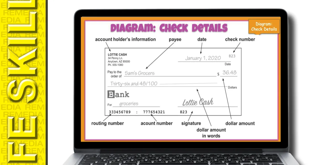 CHECKBOOK MATH: Life Skills GOOGLE SLIDES Activities- Banking & Word ...