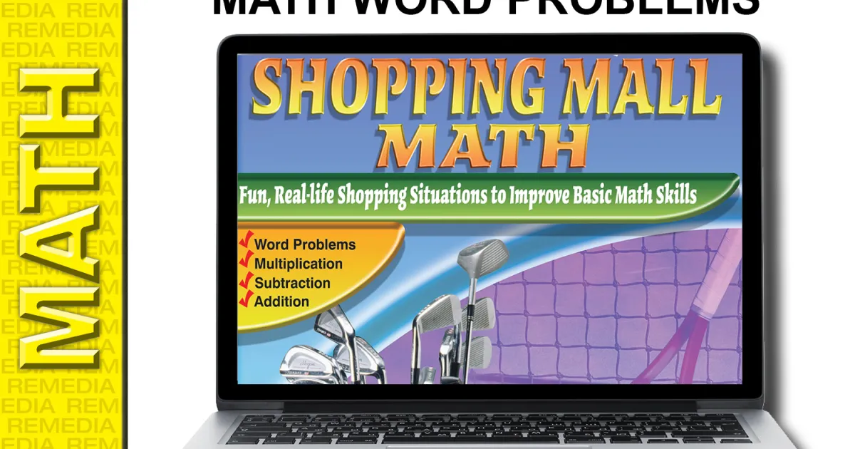 Google Slides: Shopping Mall Math