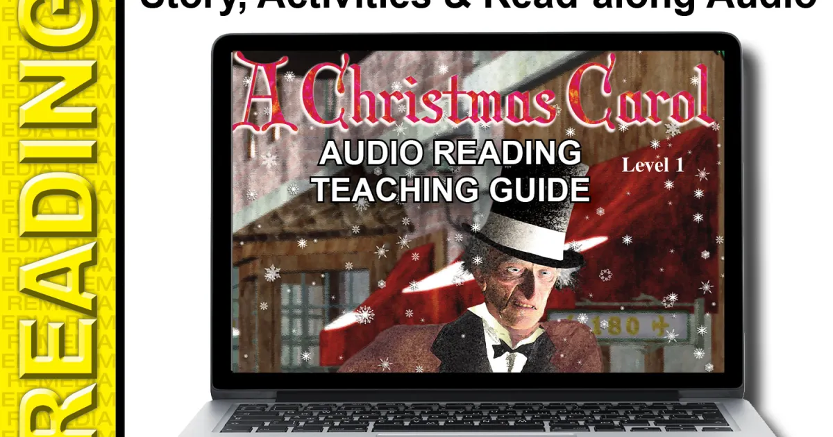 Google Slides "A Christmas Carol" Abridged Story, Activities & Read ...