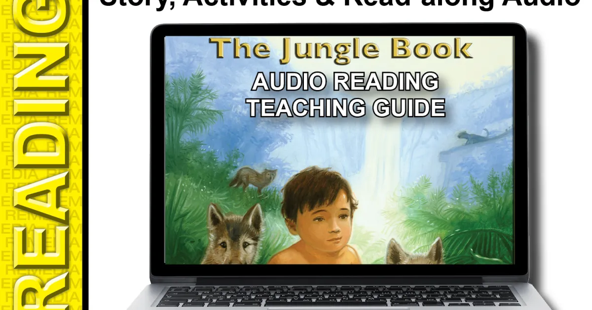 Google Slides: "The Jungle Book" Abridged Story, Activities & Read ...