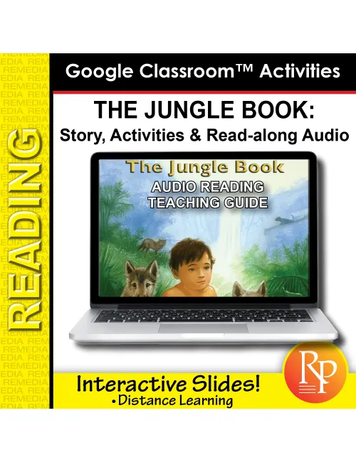Google Slides: "The Jungle Book" Abridged Story, Activities & Read ...