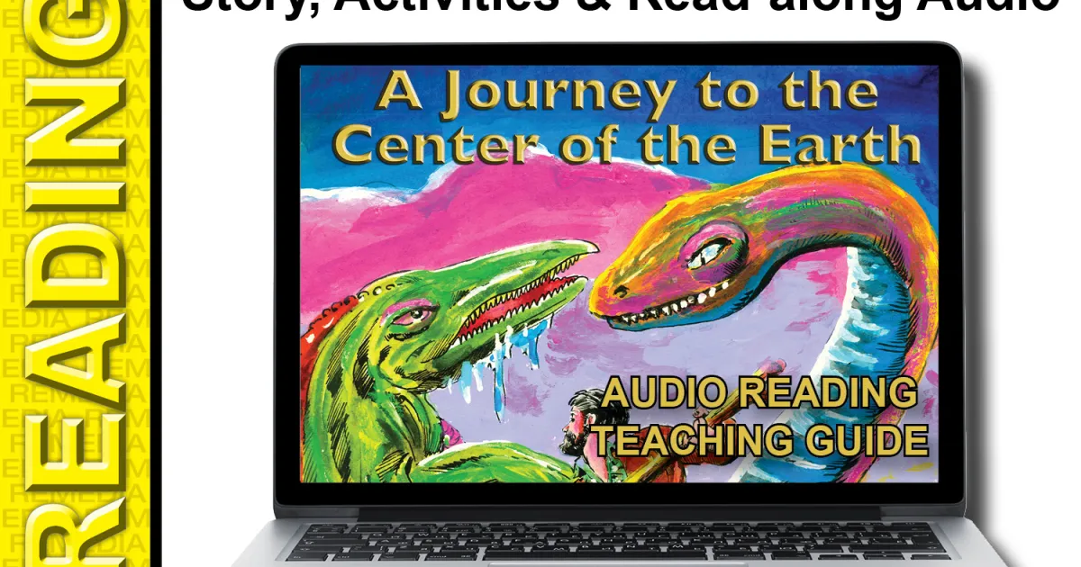 Google Slides: "Journey to the Center of the Earth" Abridged Story ...