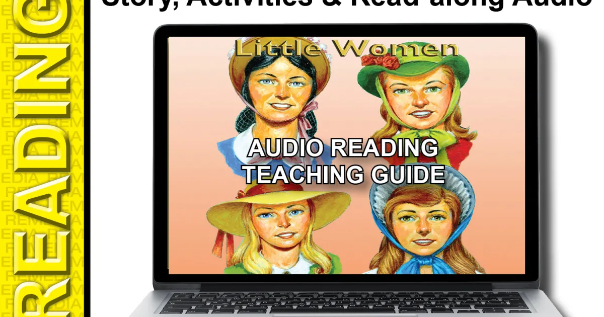 Google Slides: Little Women - Abridged Story, Activities & Audio