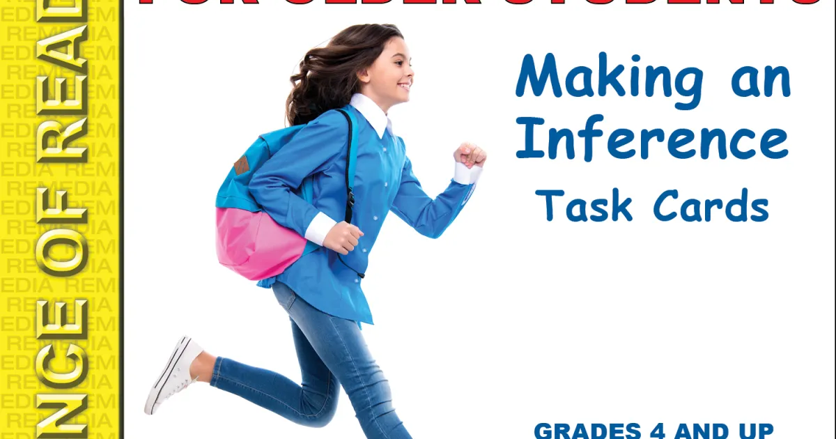 Science of Reading: Text Comprehension for Older Students Making an ...