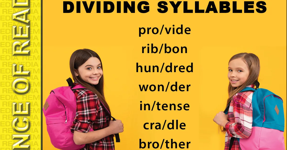 Science of Reading - Phonics for Older Students: Syllables Task Cards