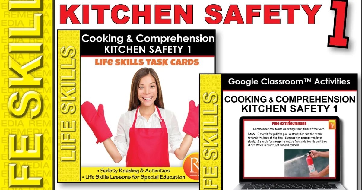 Life Skills, Following Directions, Reading, Cooking, Comprehension ...