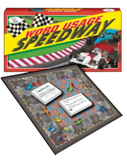 Word Usage Speedway Game