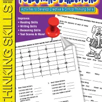 Critical Thinking Skills: Following Directions