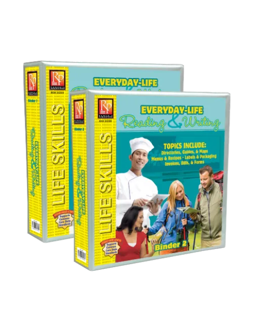 Everyday-Life Reading & Writing Practice (Both Binders)