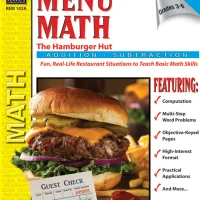 Menu Math: The Hamburger Hut (+, -)
