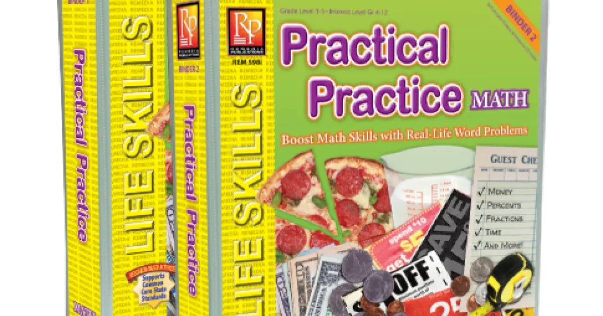 Practical Practice Math Program (Both Binders)