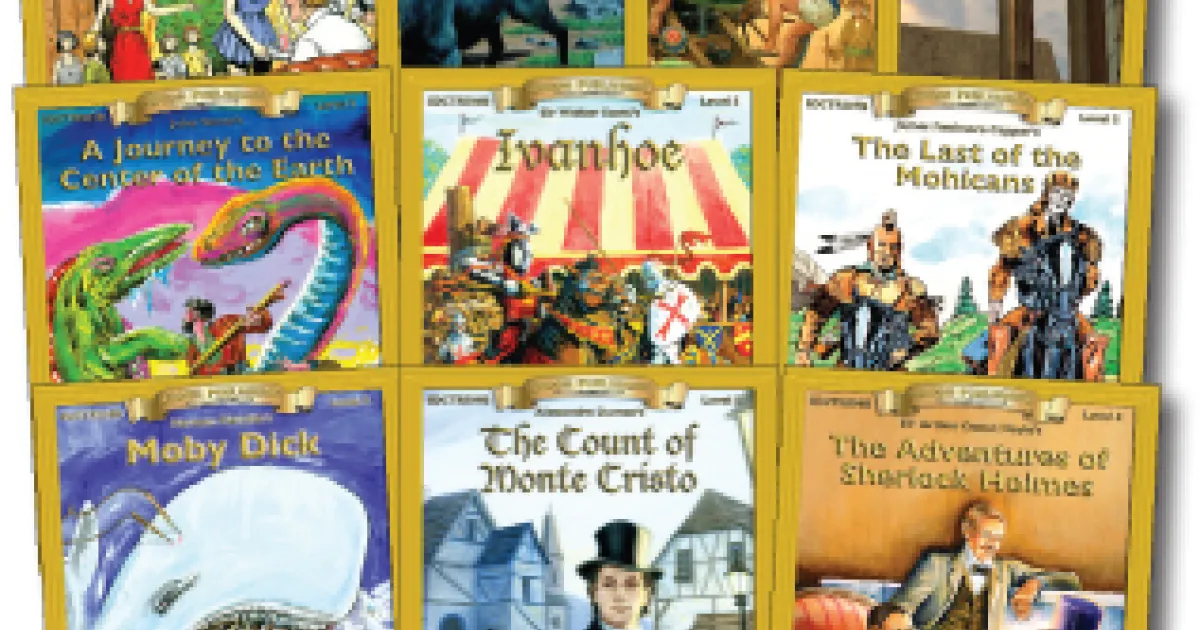 High-Interest/Low Readability Classics - RL 5 (All 10 Workbooks)