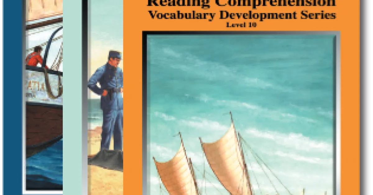 Reading Comprehension & Vocabulary Development: RL 10 (3-Book Set)