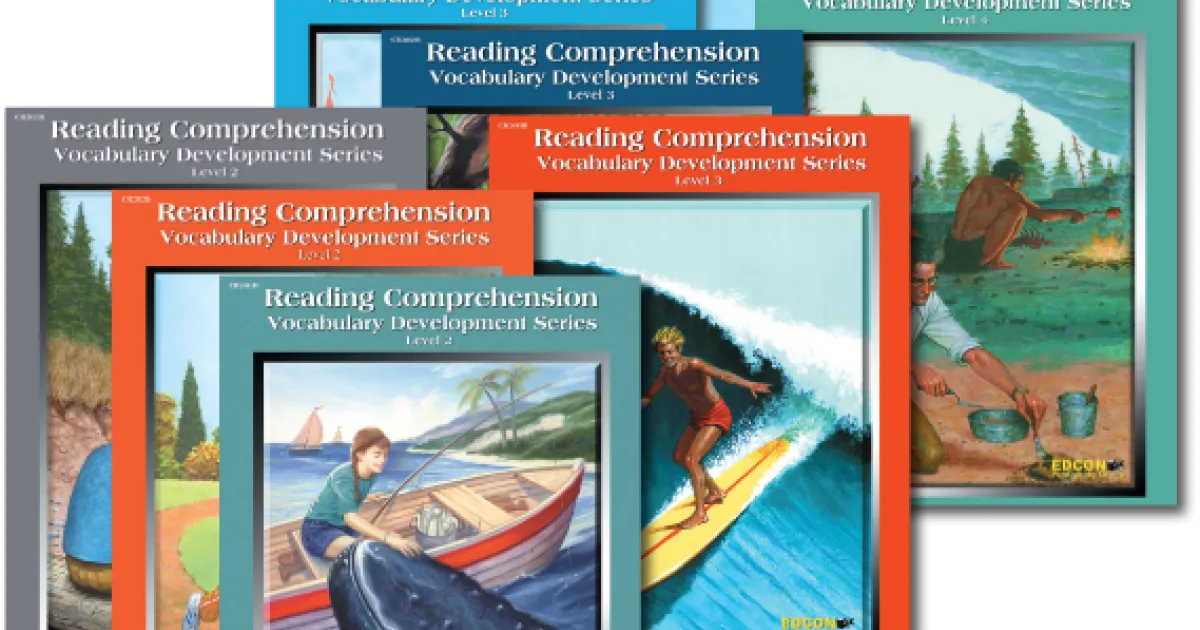 Reading Comprehension & Vocabulary Development: RL 2-4 (9-Book Set)