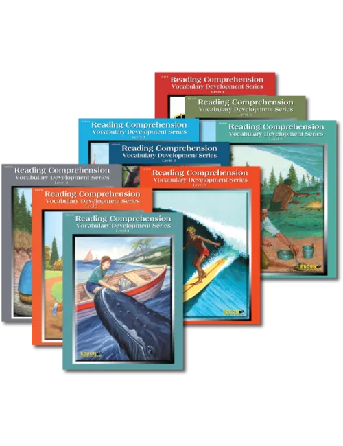 Reading Comprehension & Vocabulary Development: RL 8-10 (9-Book Set)