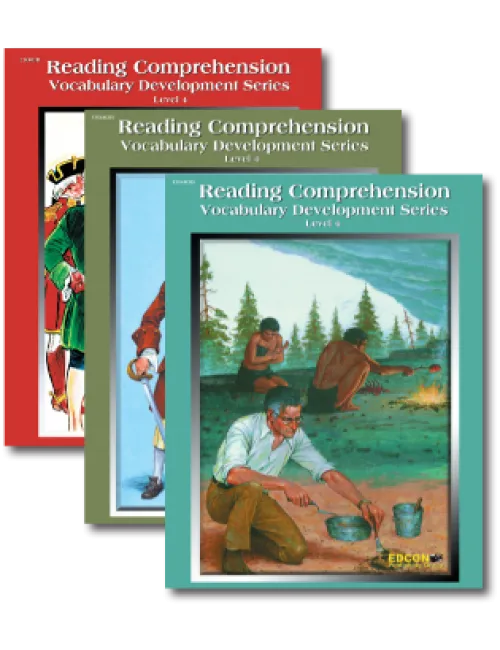 Reading Comprehension & Vocabulary Development: RL 4 (3-Book Set)