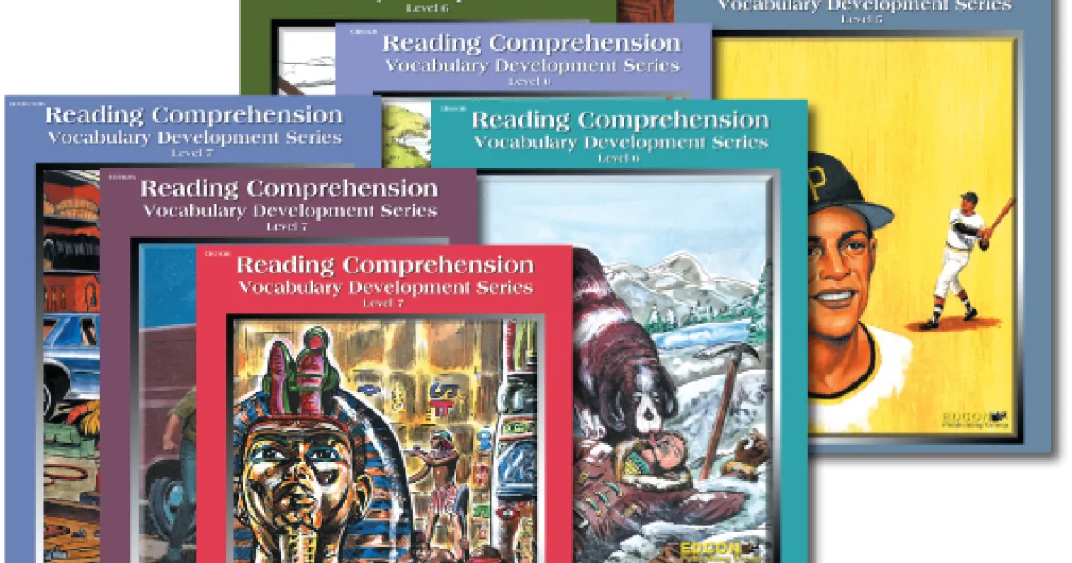 Reading Comprehension & Vocabulary Development: RL 5-7 (9-Book Set)