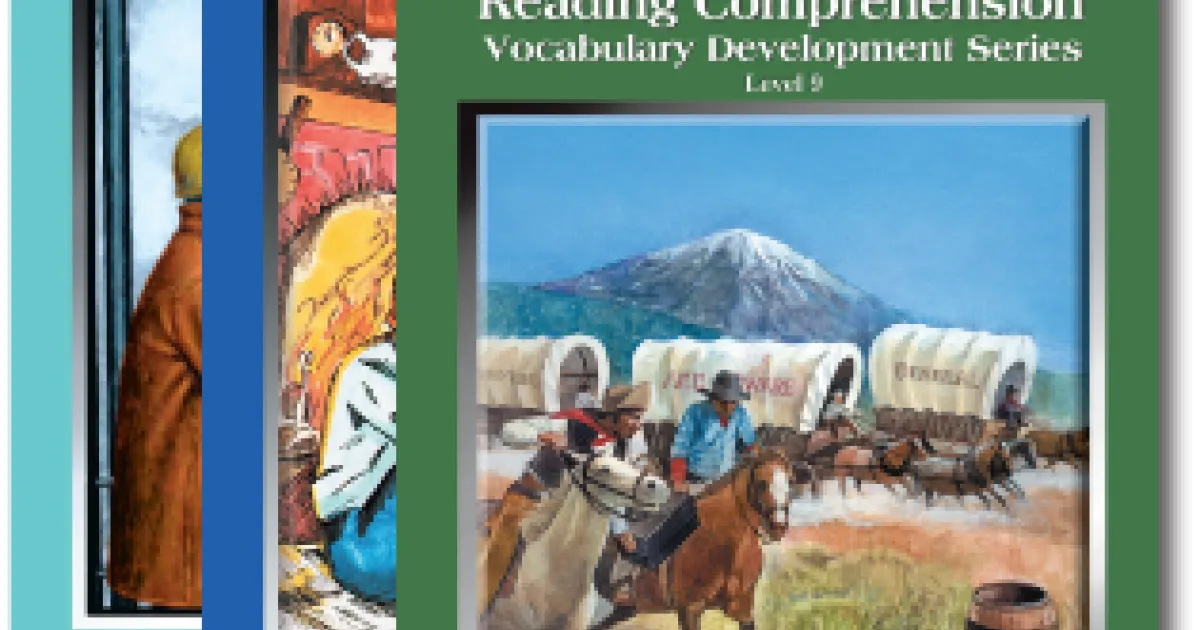 Reading Comprehension & Vocabulary Development: RL 9 (3-Book Set)