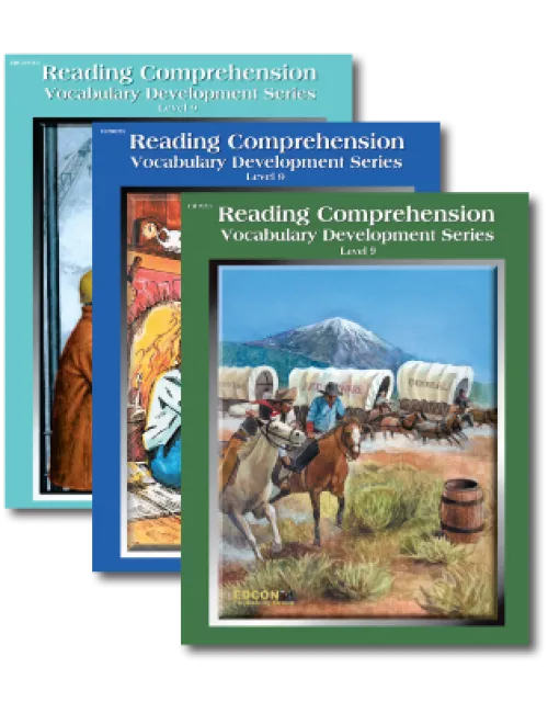 Reading Comprehension & Vocabulary Development: RL 9 (3-Book Set)