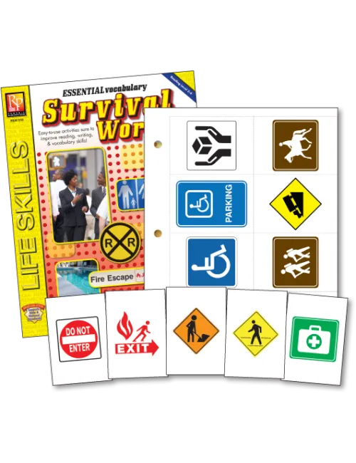 Survival Signs & Symbols (Activity Book & Flash Cards)