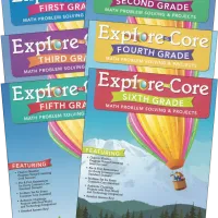 Explore the Core: Math Problem Solving & Projects (6-Book Set)