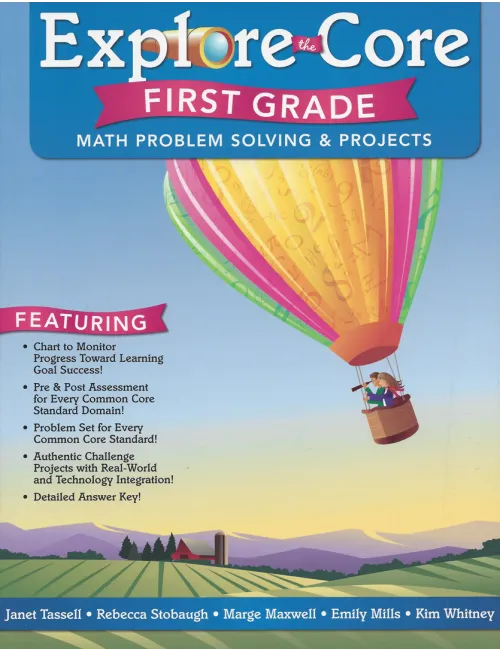 Explore the Core: Math Problem Solving & Projects (Grade 1)