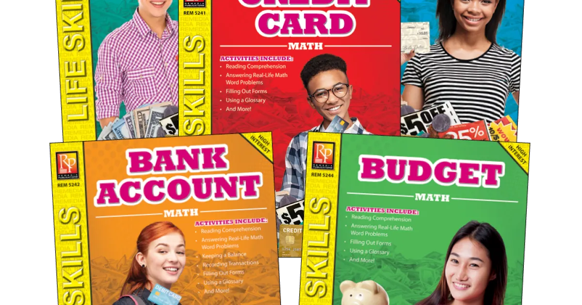 Life Skills Math Series (5-Book Set)