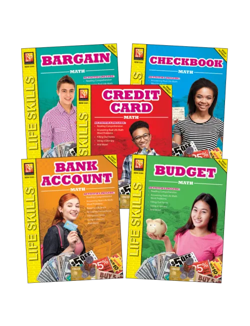 Life Skills Math Series (5-Book Set)