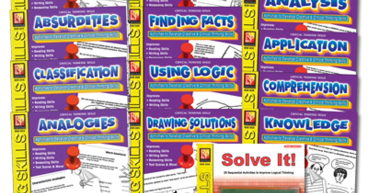 Critical Thinking Skills Series (17-Book Set)