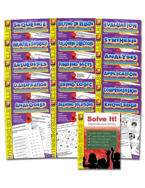 Critical Thinking Skills Series (17-Book Set)