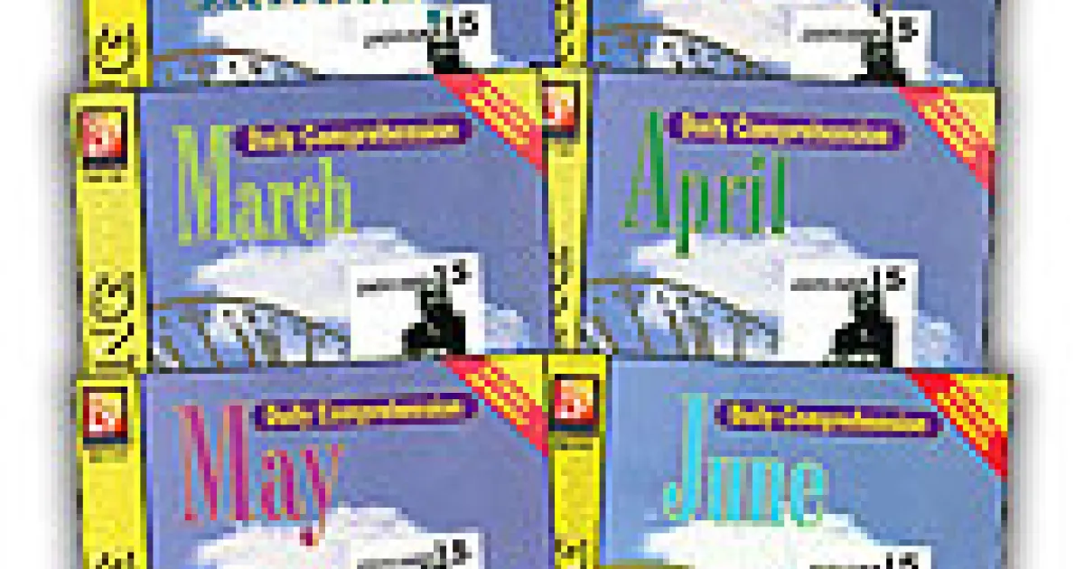 Daily Comprehension: Whole Year (12-Book Set)