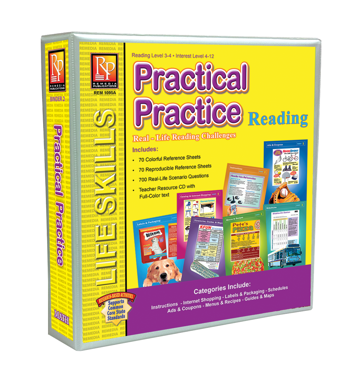 Practical Practice Reading: Life Skills (Binder & Resource Downloads)
