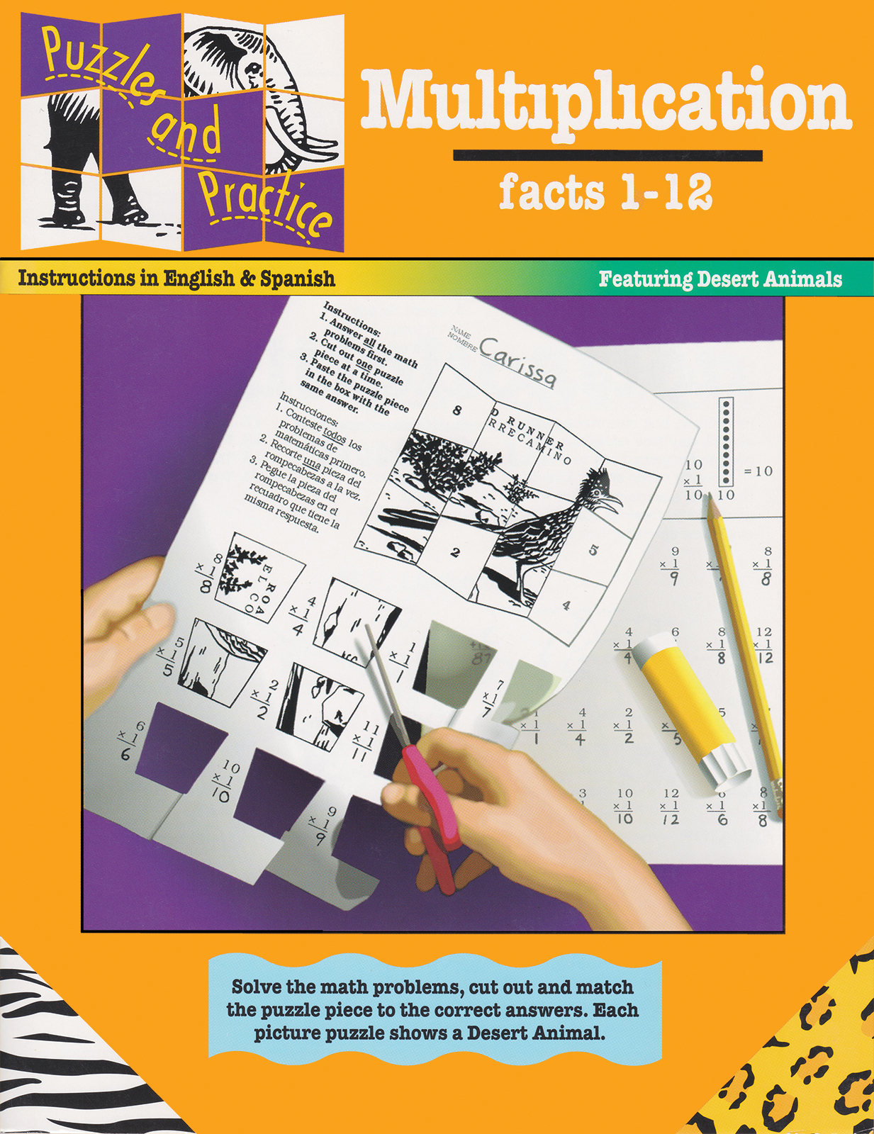 Puzzles & Practice: Multiplication (Factors 1-12)