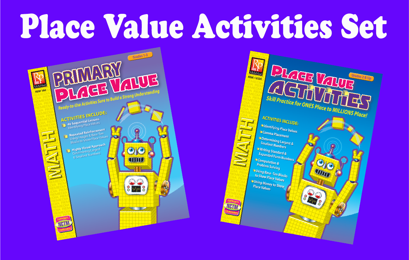 Place Value Activities (2-Book Set)