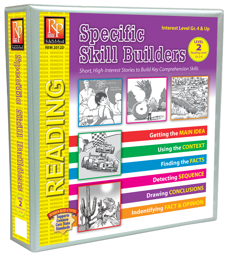 Specific Skill Builders: Level 2 (Binder & Resource Downloads)