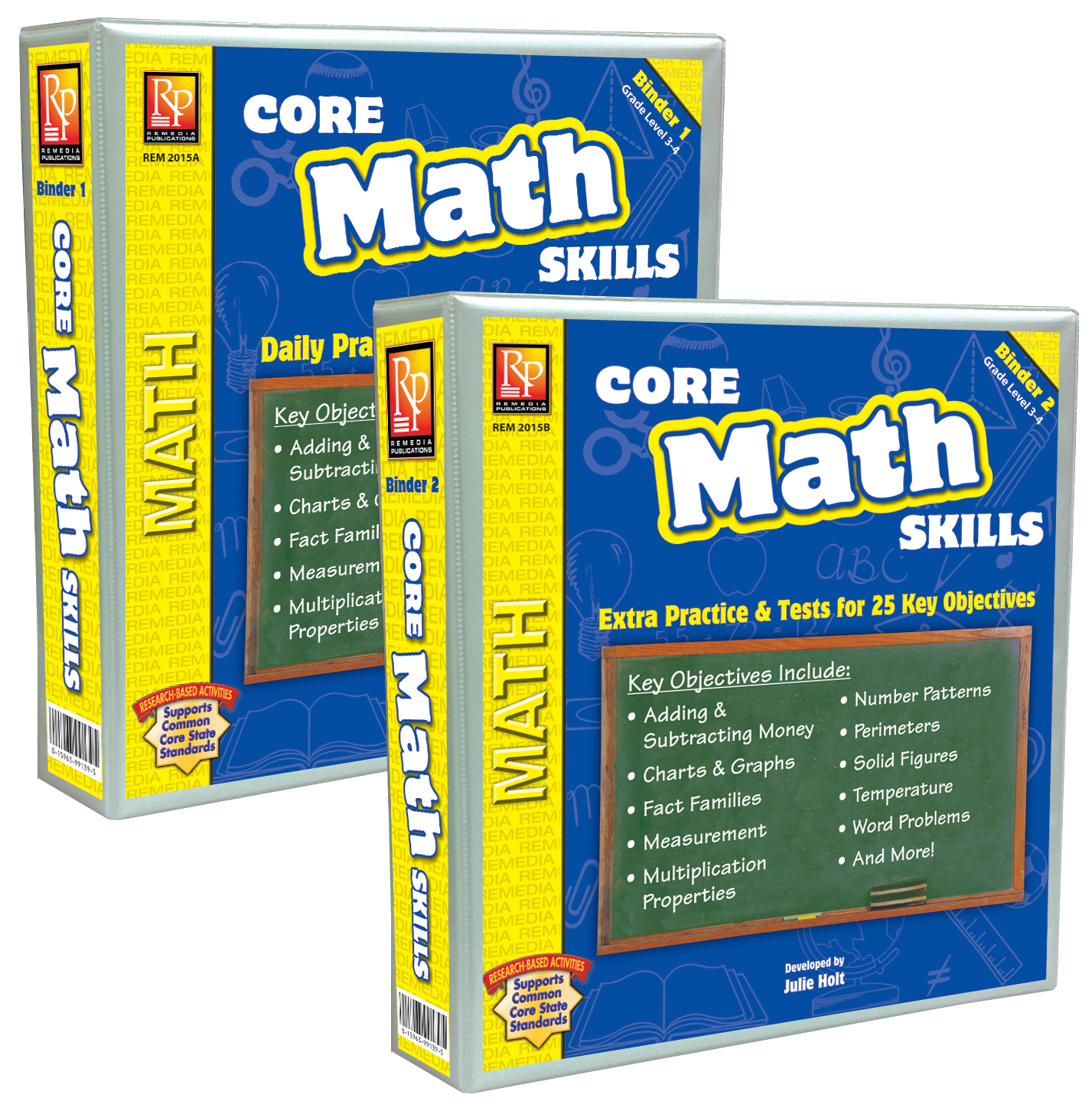 Core Math Skills Program (2 Binders & Resource Downloads)