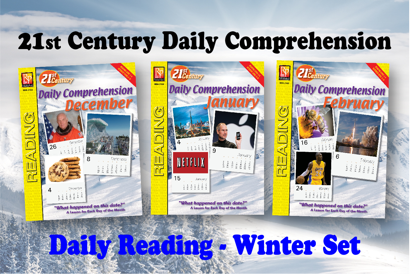21st Century WINTER DAILY COMPREHENSION SET: (December - February ...