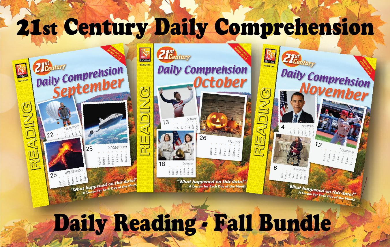21st Century Daily Comprehension Fall BUNDLE