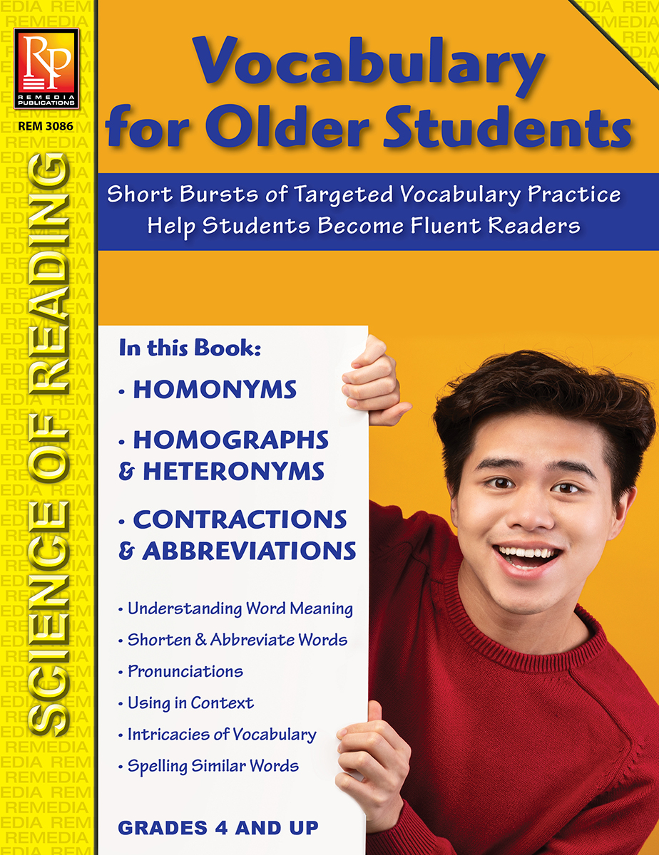 Science of Reading: Vocabulary for Older Students - Homonyms ...