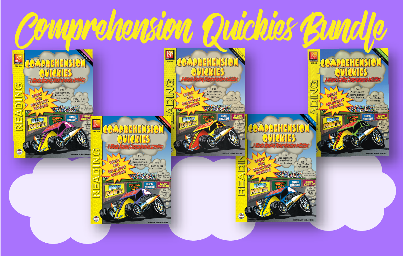 Comprehension Quickies (5-Book Set)